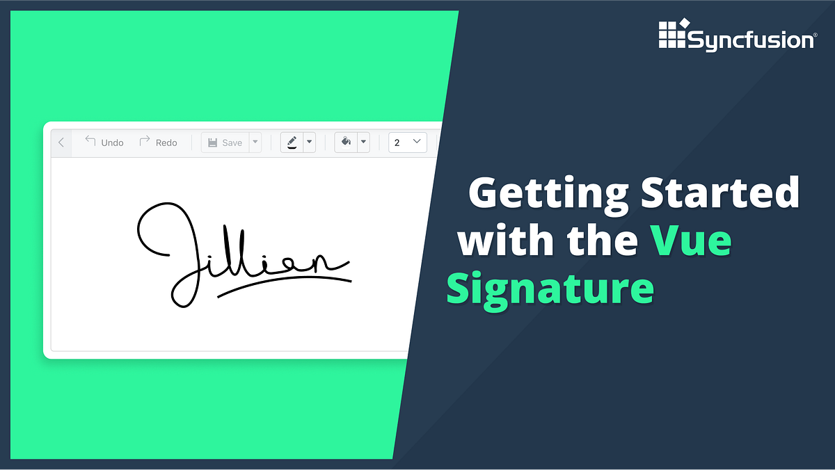 Getting Started with the Vue Signature Pad Component - Arun Raj - Medium