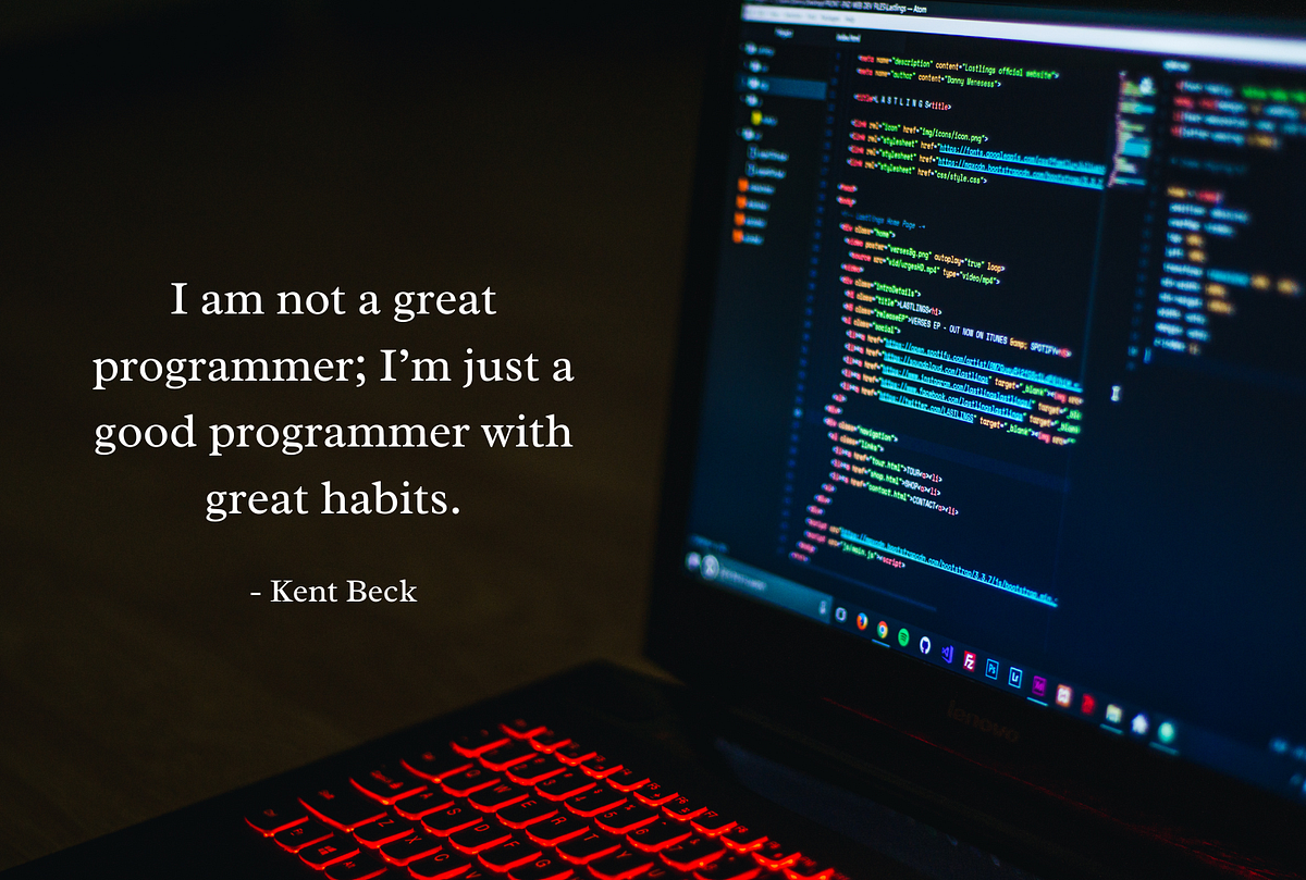 How to Build Good Habits as a New Programmer | by Aliyan Shaikh ...