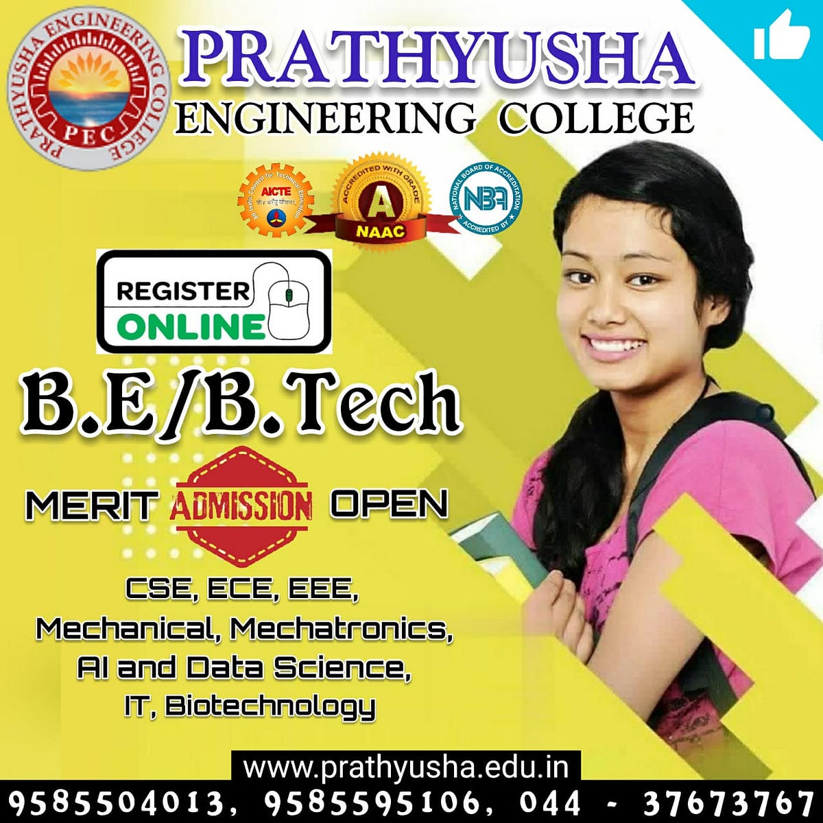 Prathyusha educational institution is a paradise for gaining numerous ...