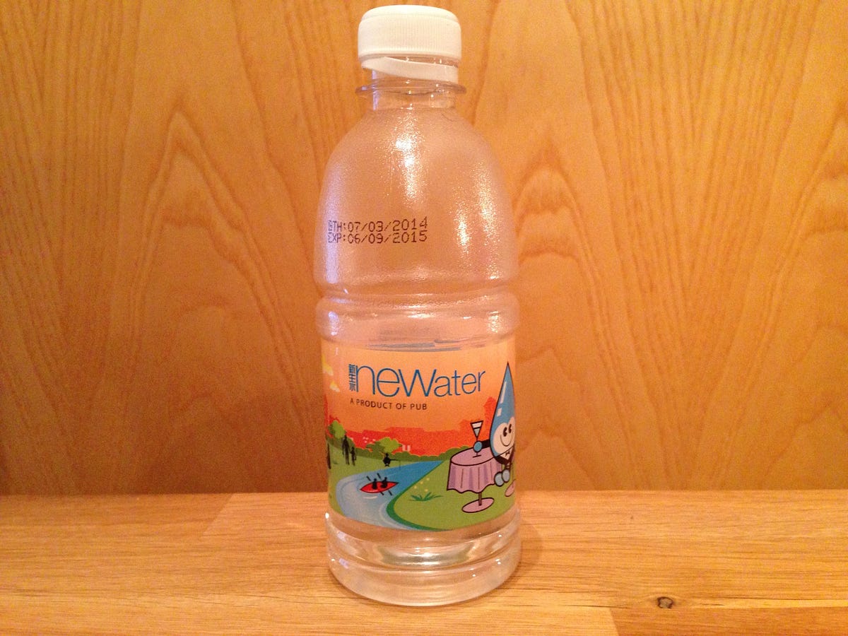 Drinking 'poop water'. A step towards circular economy | by Tais ...