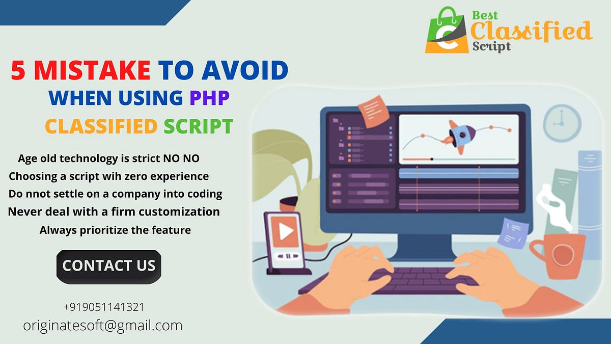5 Mistakes To Avoid When Using A PHP Classified Script | by Best Classified Script | Medium