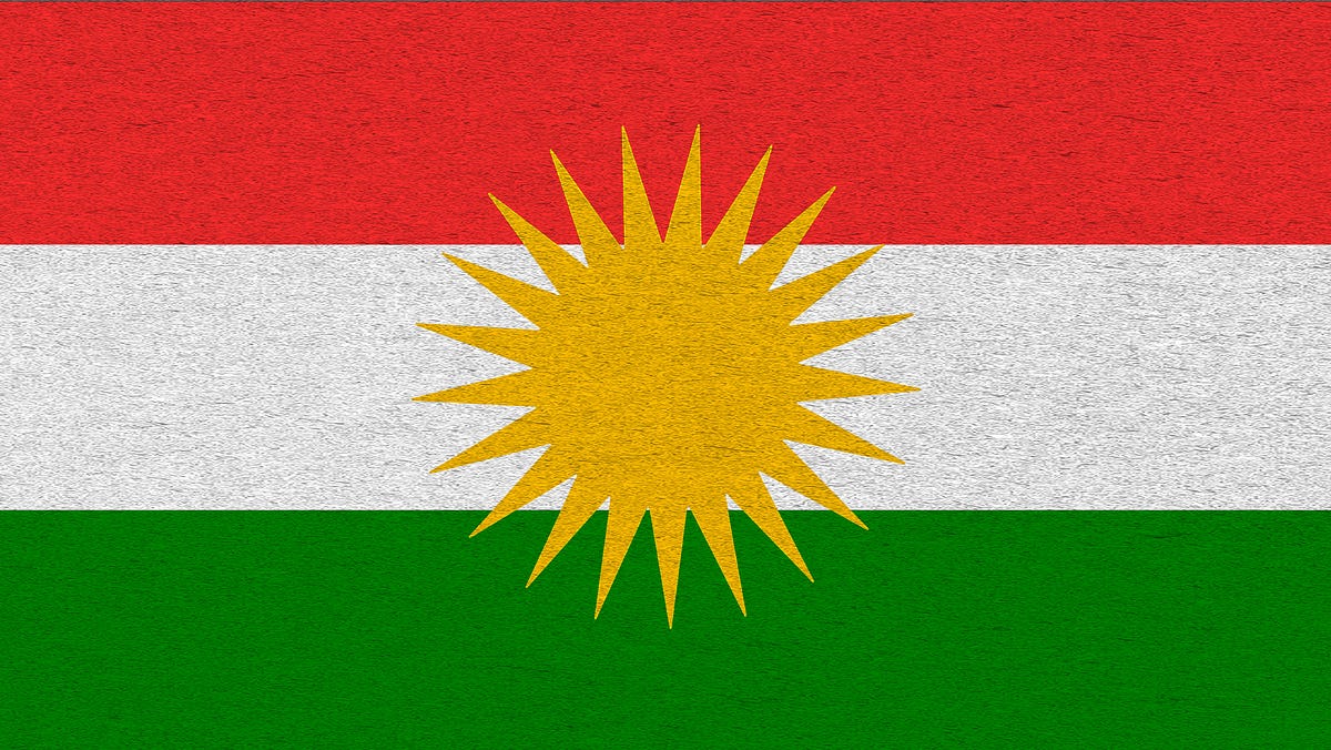 The Kurdish flag is a vivid and symbolic representation of Kurdish identity and aspirations ...
