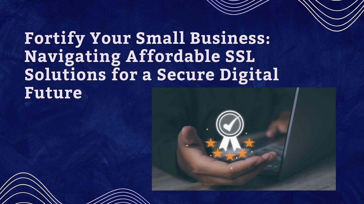 Fortify Your Small Business: Navigating Affordable SSL Solutions for a Secure Digital Future ...