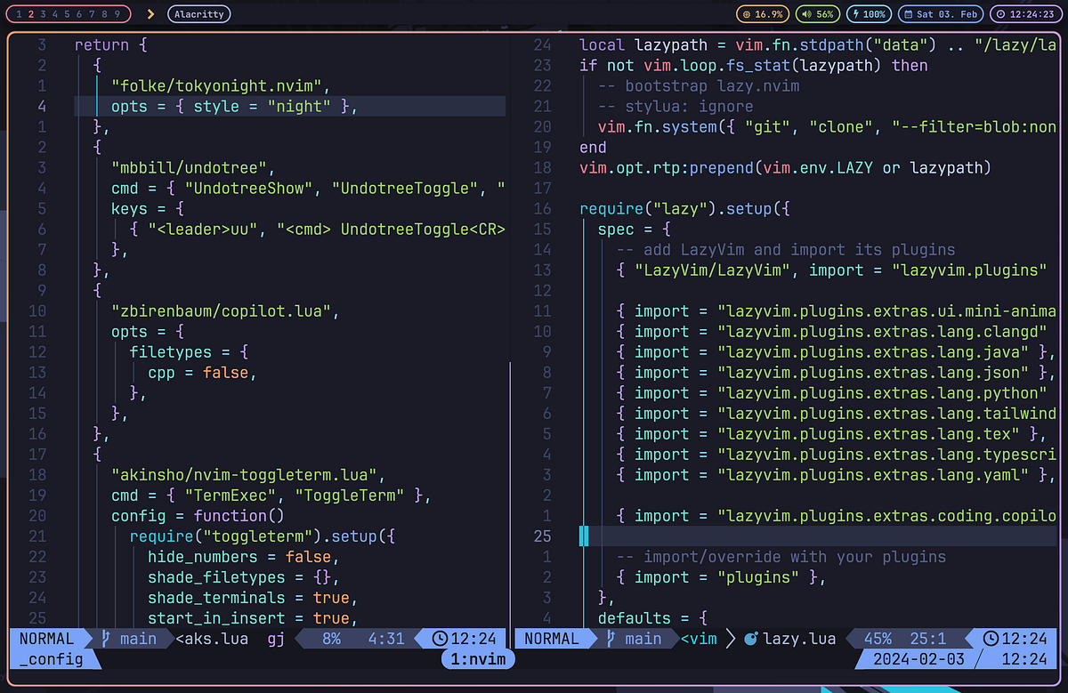Switching To LazyVim. I wanted lazy, I got lazy. | by Michael Bao | Unixification | Medium