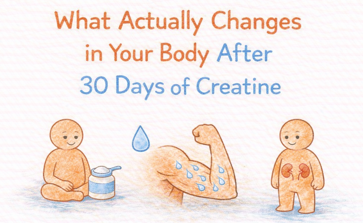 What Actually Changes in Your Body After 30 Days of Creatine | by ...
