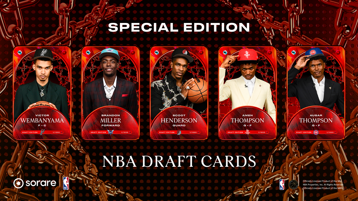 Sorare Launches 2023 NBA Draft Cards — First Officially Licensed ...