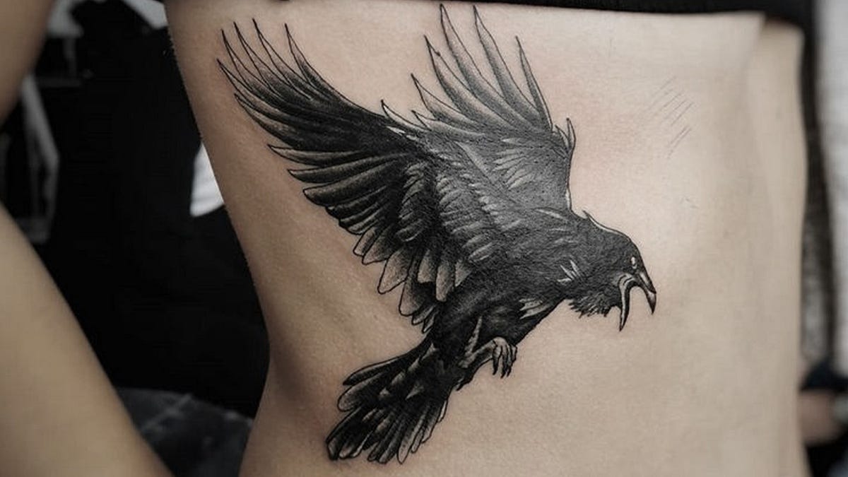 Raven Tattoo: Unveiling the Mystique of Inked Legends - Xaddu Com - Medium