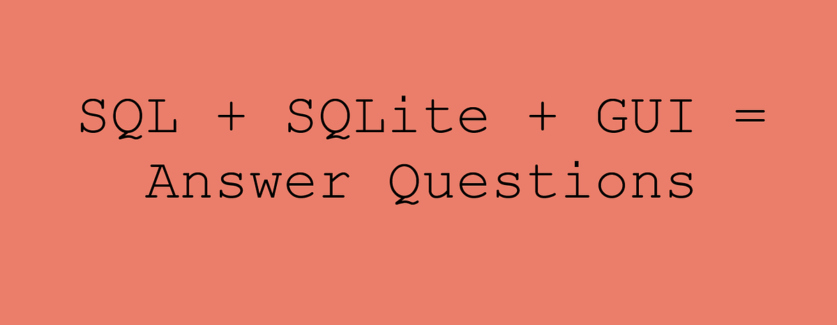 Getting Started With Sql By Answering Business Related Questions Using An Sqlite Database And