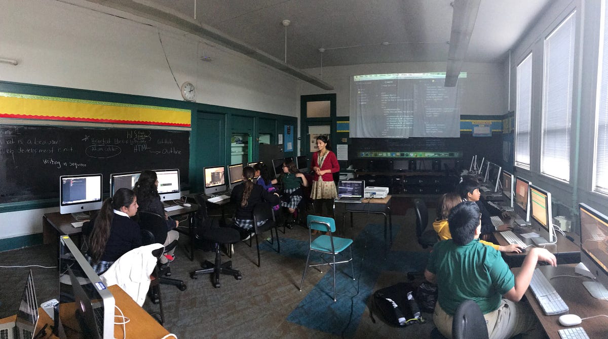 Coding Falcons code camp. Day 1: Ivette’s after school coding… | by ...