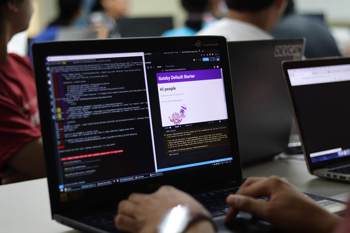 React Cebu Gatsby Workshop In Line With React Cebus Mission To By Dorell James React