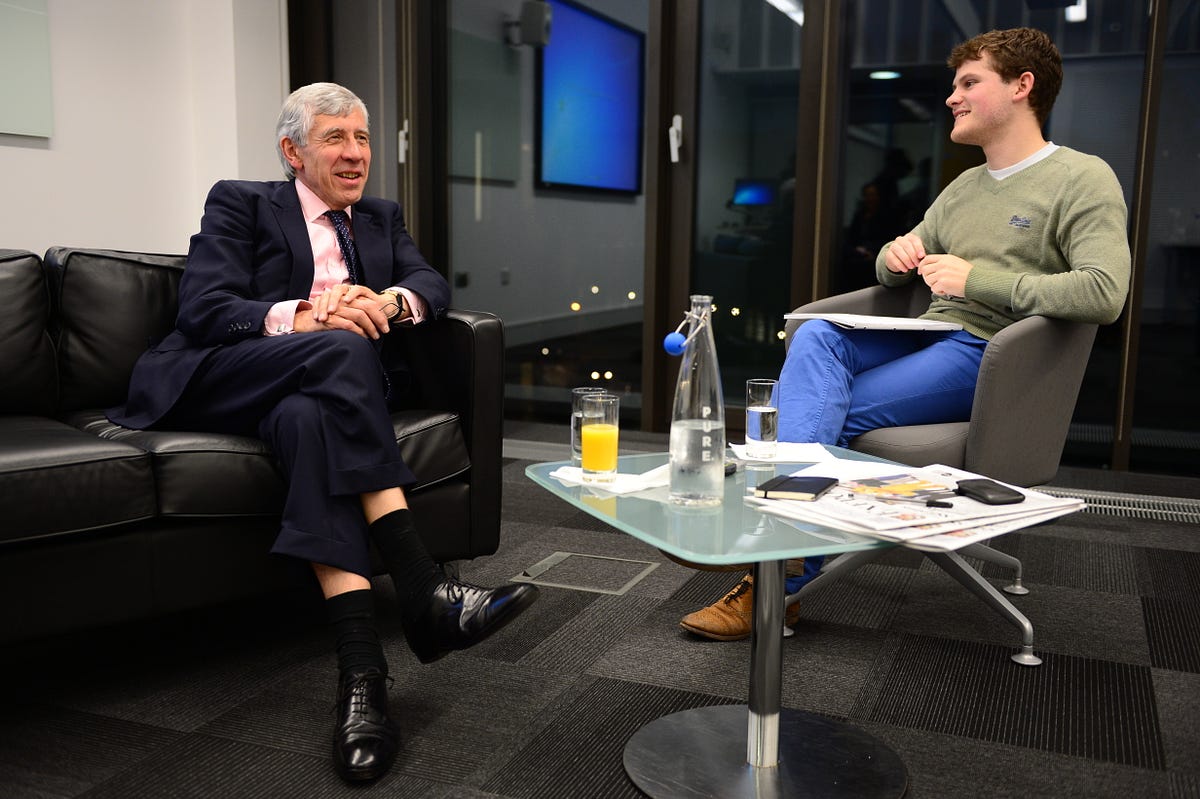 Clutching at Straw: An interview with Jack Straw | by Craig Browne ...