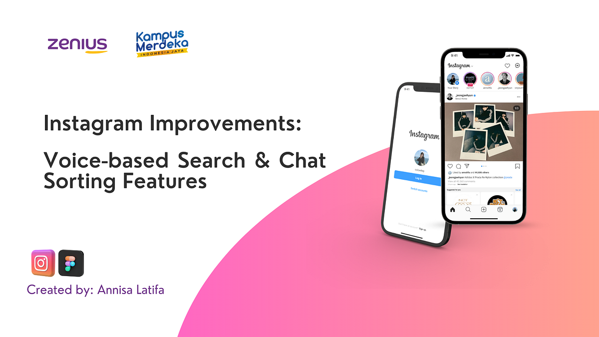 UI/UX Case Study: Instagram Improvements — Voice-based Search & Chat ...
