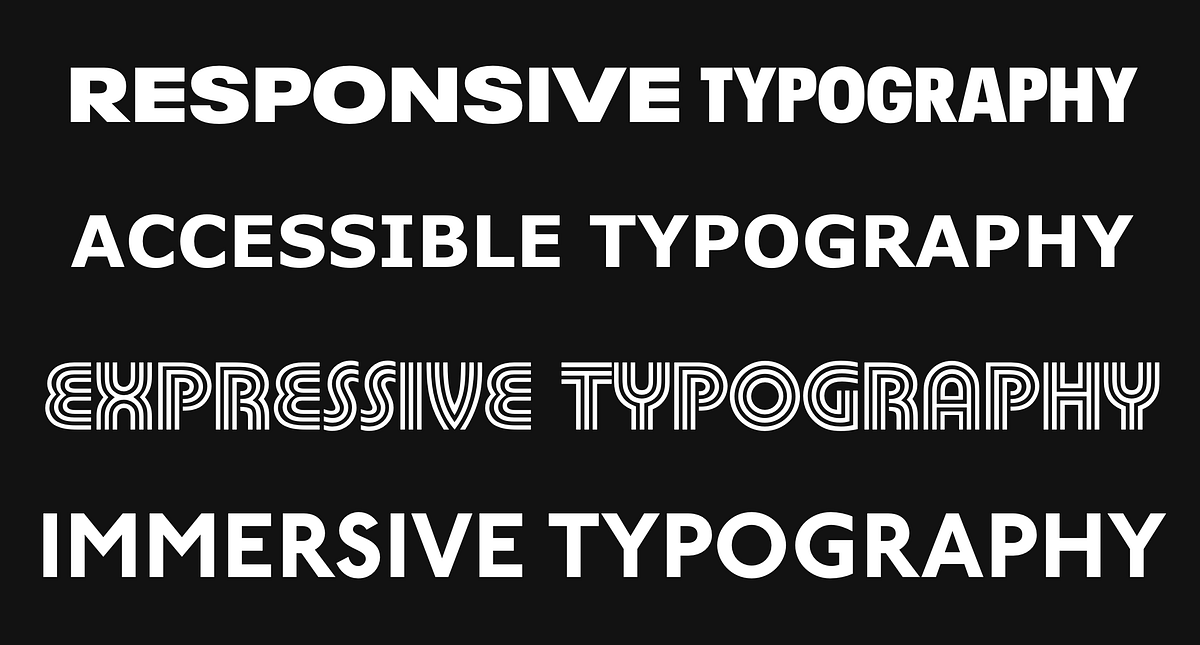 An Exploration of Variable Fonts. Variable Fonts are the latest ...