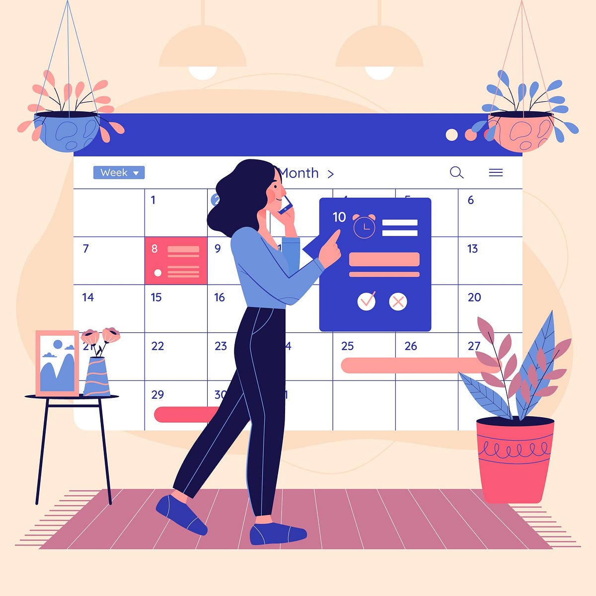 How to Custom style calendar from FSCalendar (Swift) - Jiraporn Praneet - Medium