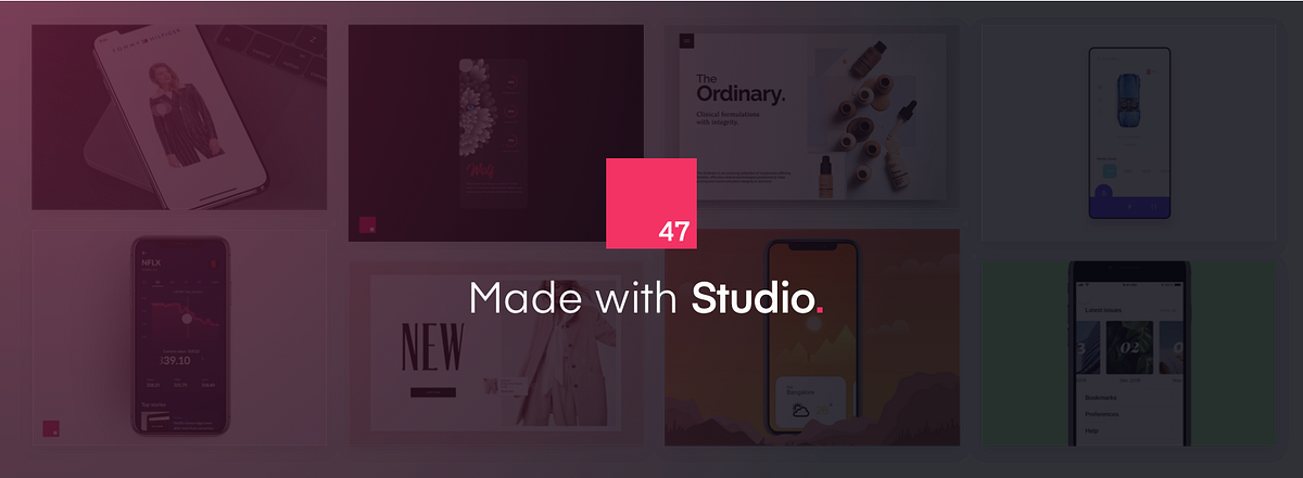 Made with Studio #47. An inspiration gallery from the… | by Muzli ...