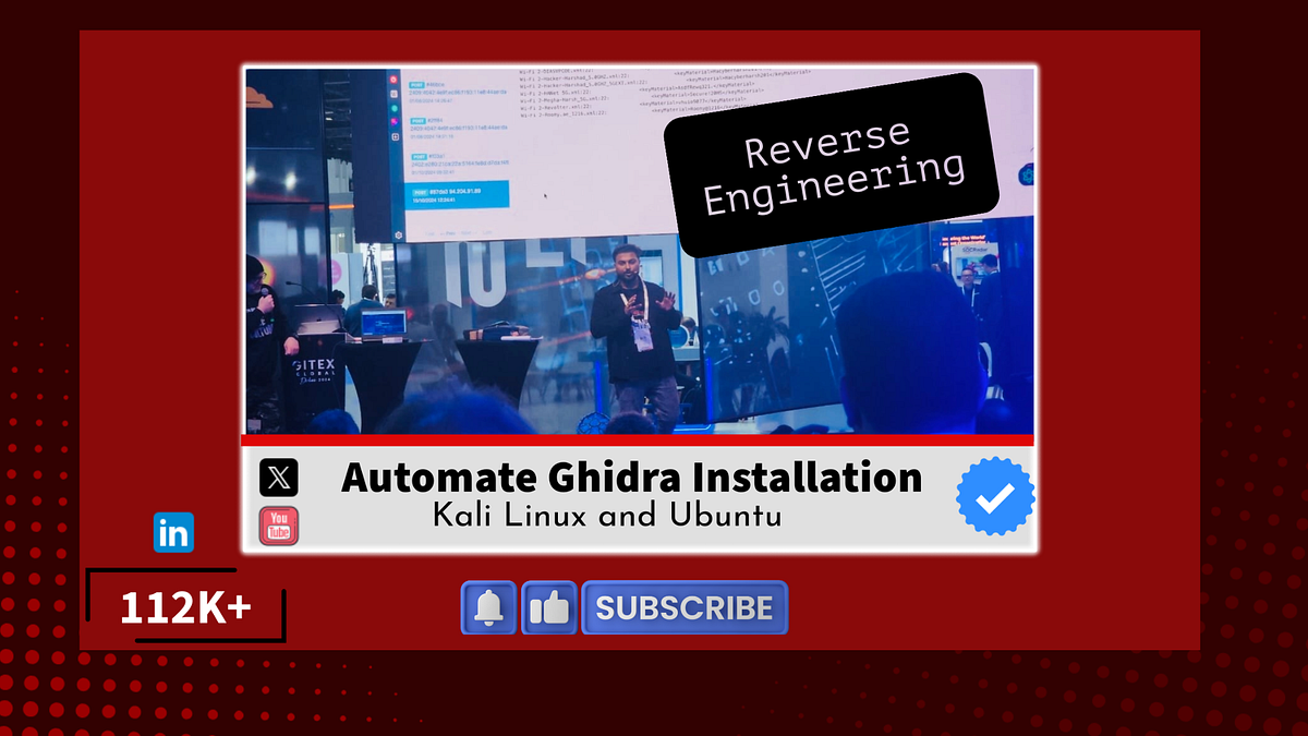 Automated ghidra install for Kali | Offensive Black Hat Hacking & Security