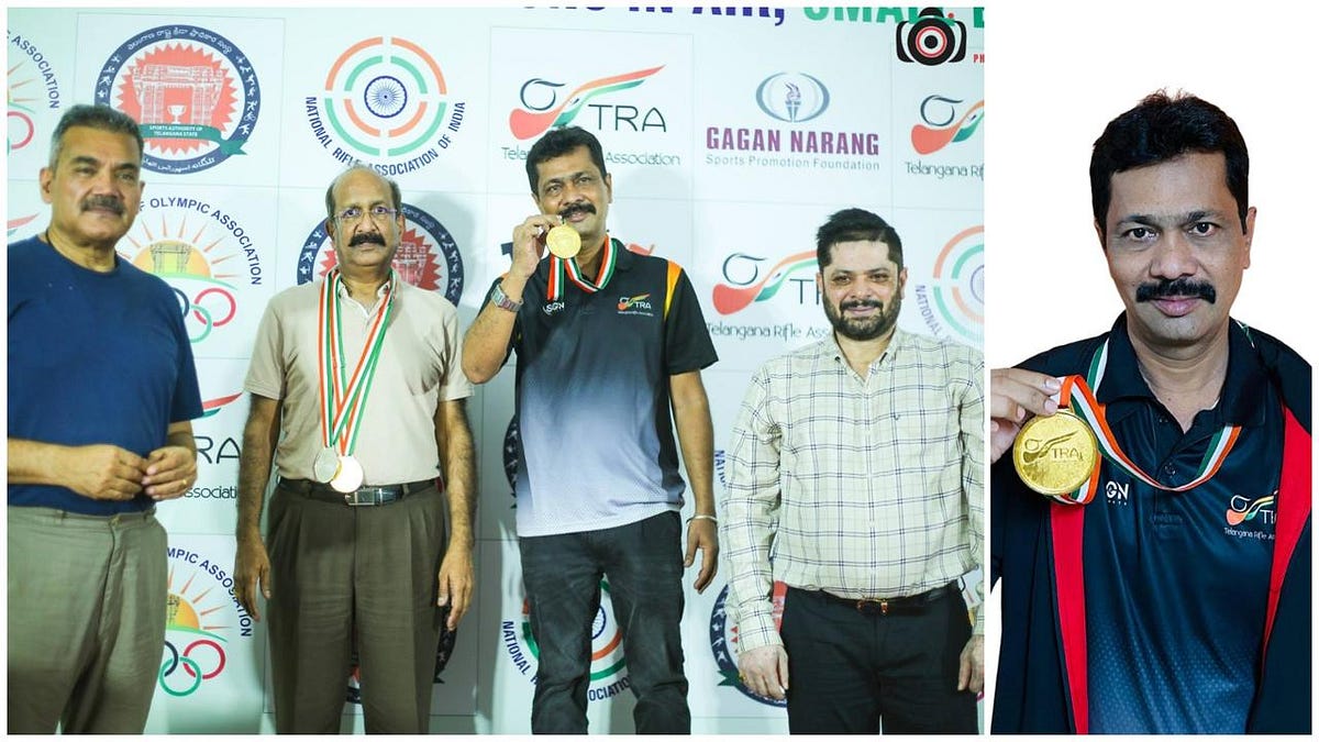 Dr. Vamsidhar Nali Wins Hattrick Gold Medal in 10th Telangana State ...