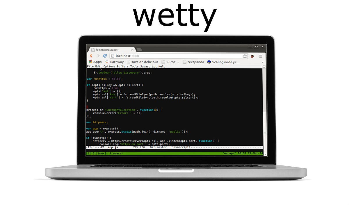 Setup Web Terminal using Wetty Docker Image | by Chairat Onyaem (Par) | Medium