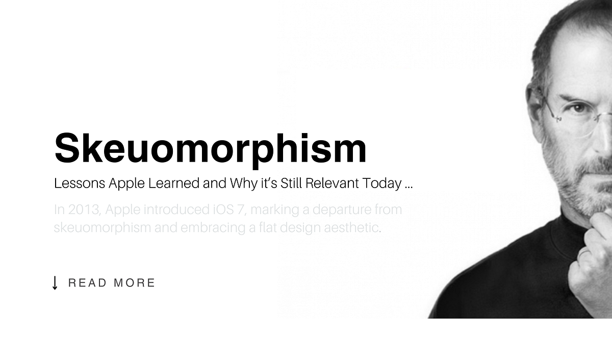 Case Study 1: Skeuomorphism: Lessons Apple Learned and Why it’s Still ...