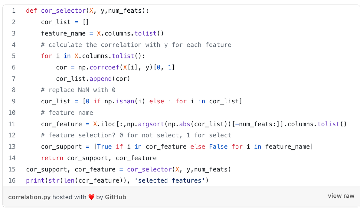 Feature Selection. 🔴 Outlines | by WENXIN | Medium