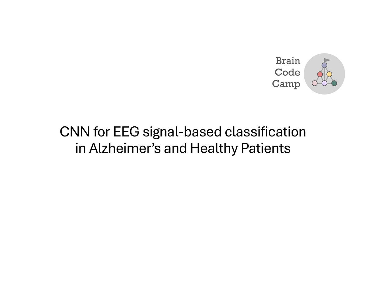 Convolutional Neural Network for EEG signal-based classification in ...