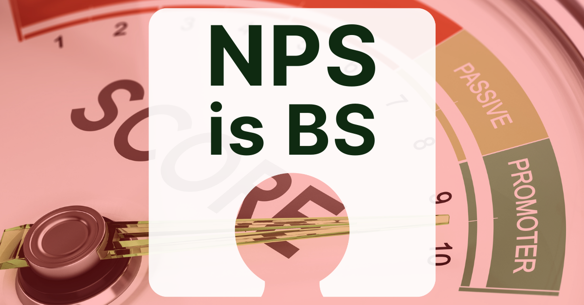 10 reasons why NPS is BS (and what you can do about it) | by Kim Witten ...