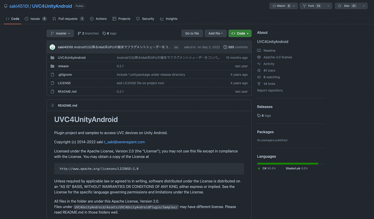 AndroidとUnityでUSB接続のUVCカメラを使用する. AndroidとUnityでUSB接続のUVCカメラを使用して、ailia… | by Kazuki Kyakuno ...