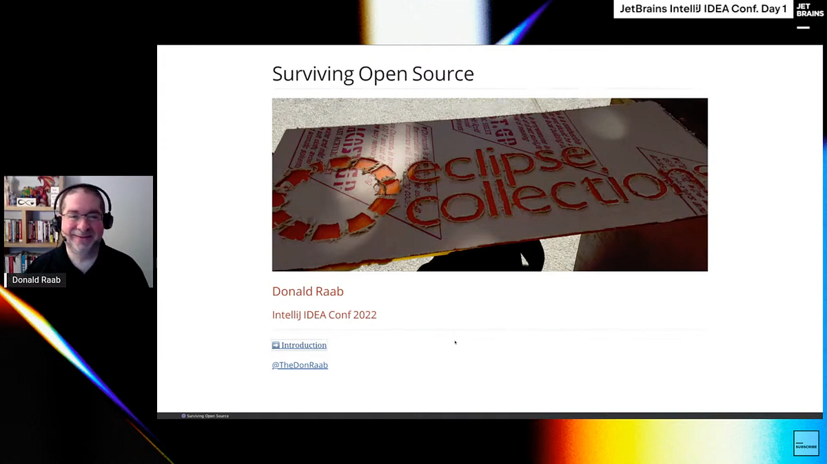 Surviving Open Source talk IntelliJ IDEA Conf 2022 | Medium