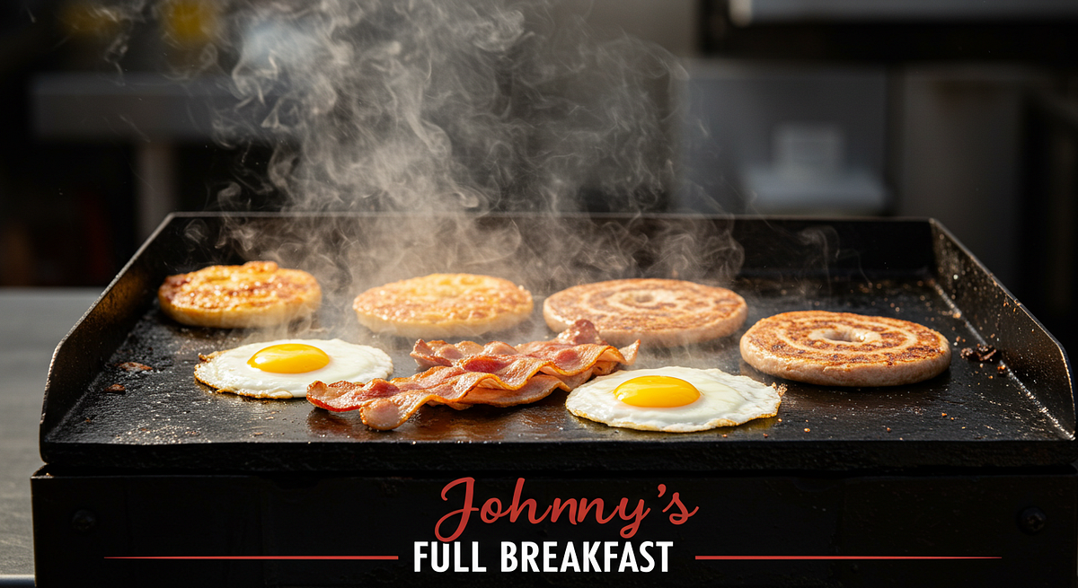 Johnny’s Full Breakfast: Breakfast BlackStone Recipes #2 | BlackStone ...