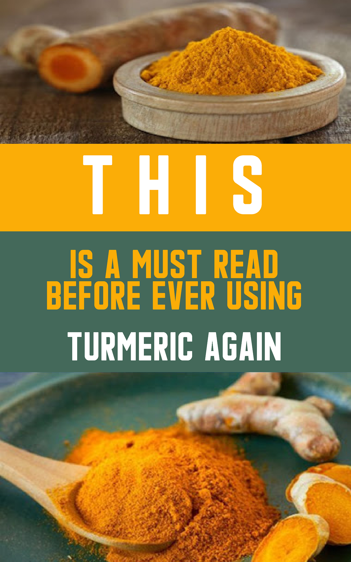 This Is A Must Read Before Ever Using Turmeric Again - Ebonie P Mapp - Medium