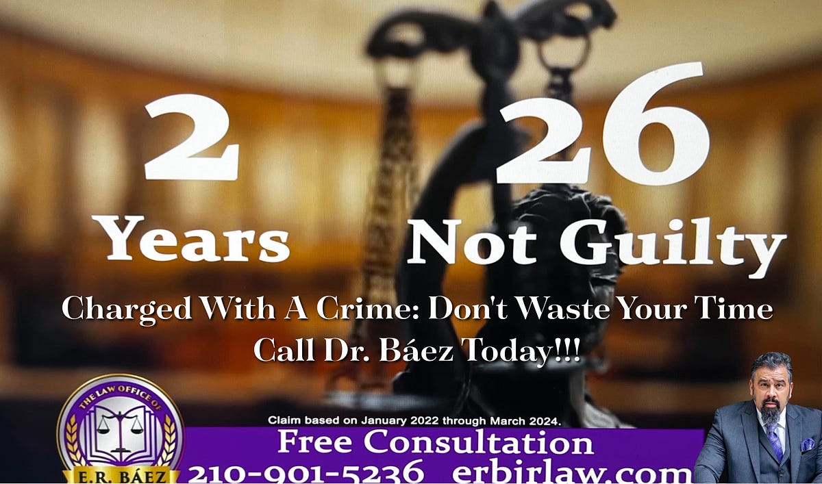 What Does It Take To Win A Criminal Trial? | by Dr. E.R. Báez ...