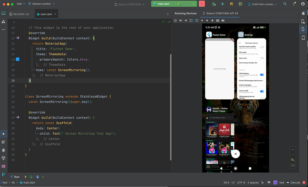 Choose Android Studio Over Vysor for Screen Mirroring | by Binni G. 🎧🦋 | Level Up Coding