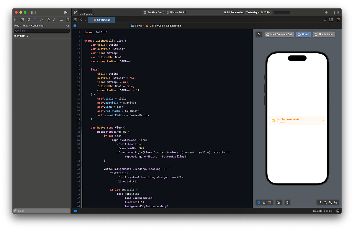 Mocking Core Data for SwiftUI Previews | by Jakub Milcarz | Medium