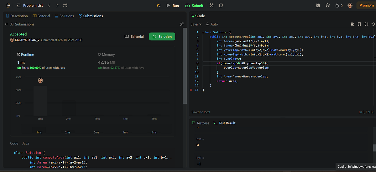 100 DAYS OF LEETCODE PROBLEMS - Kalaiyarasan V - Medium