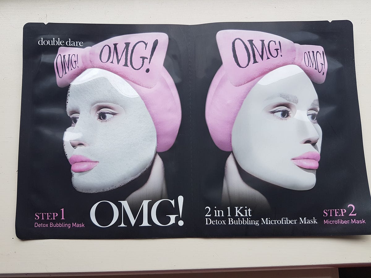 OMG — bubbling face masks!?. While perusing the aisles of McCabes… | by ...
