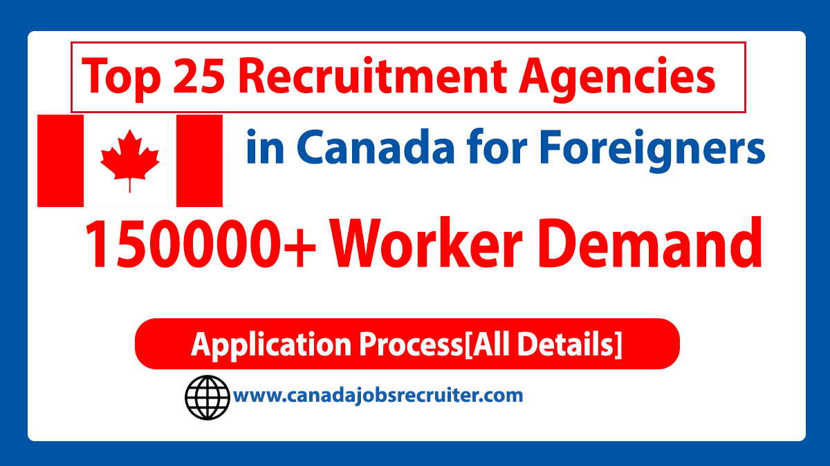 Top Recruitment Agencies in Canada For Foreigners | by Canada Jobs ...