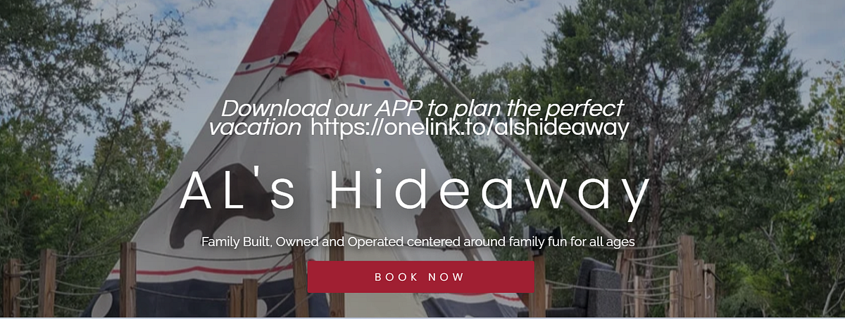 Home | Al’s Hideaway Cabin and RV Rentals - Businessexpert Freelancer ...