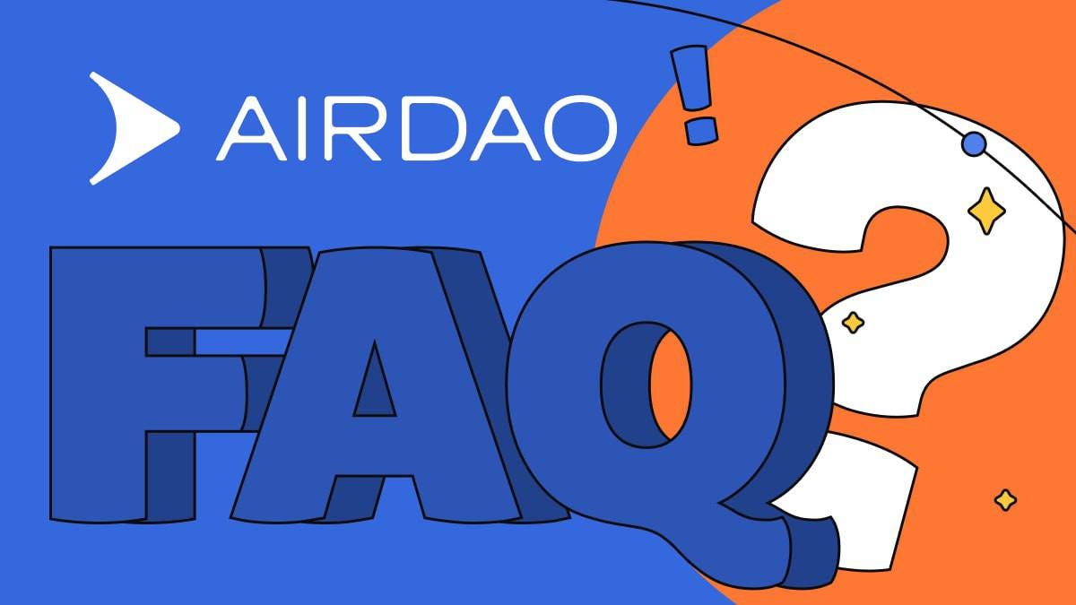 AirDAO社区FAQ. AirDAO社区FAQ | by AirDAO中文频道 | Medium