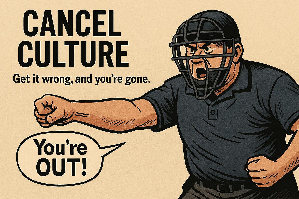 Cancel Culture. Get it wrong, and you’re gone | by Garrett B. Matty | The Left Is Right | Medium
