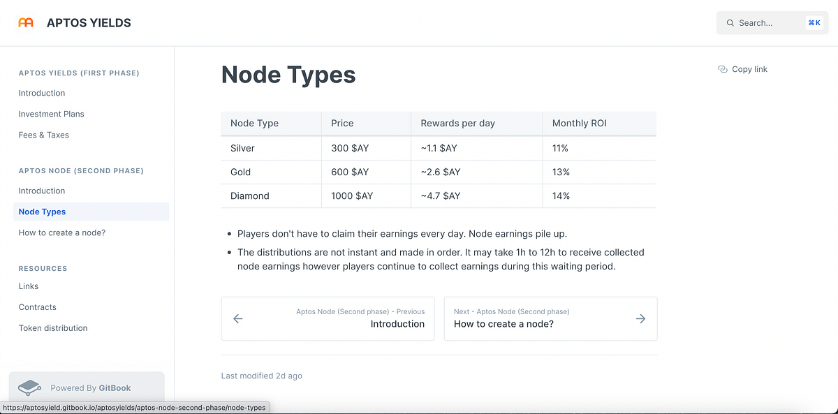 AptosYields node info. Welcome to Aptos Node | by Duoc Do Thi | Medium