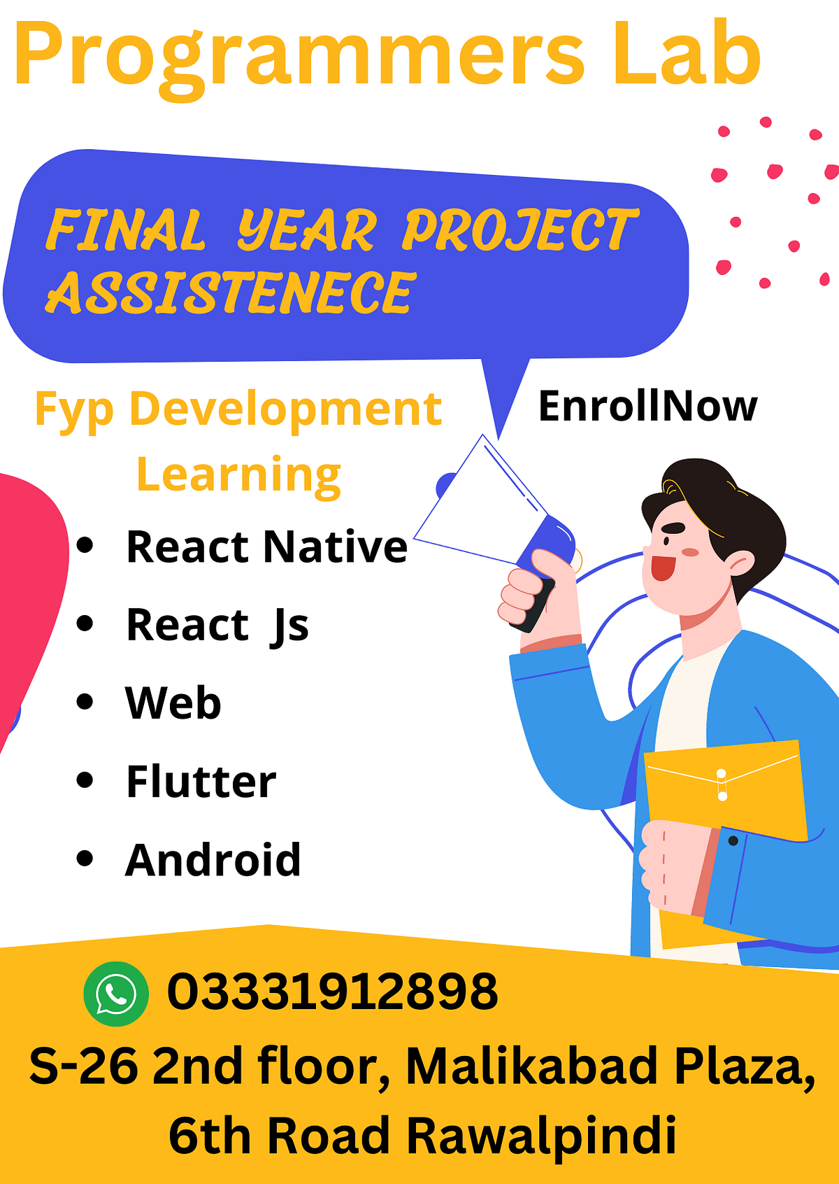 Final Year Projects help for Computer Science Student in Rawalpindi ...