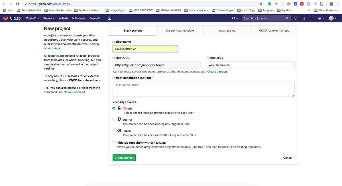 Building Full-stack Product series: Setup GitLab Repo for Your Project ...