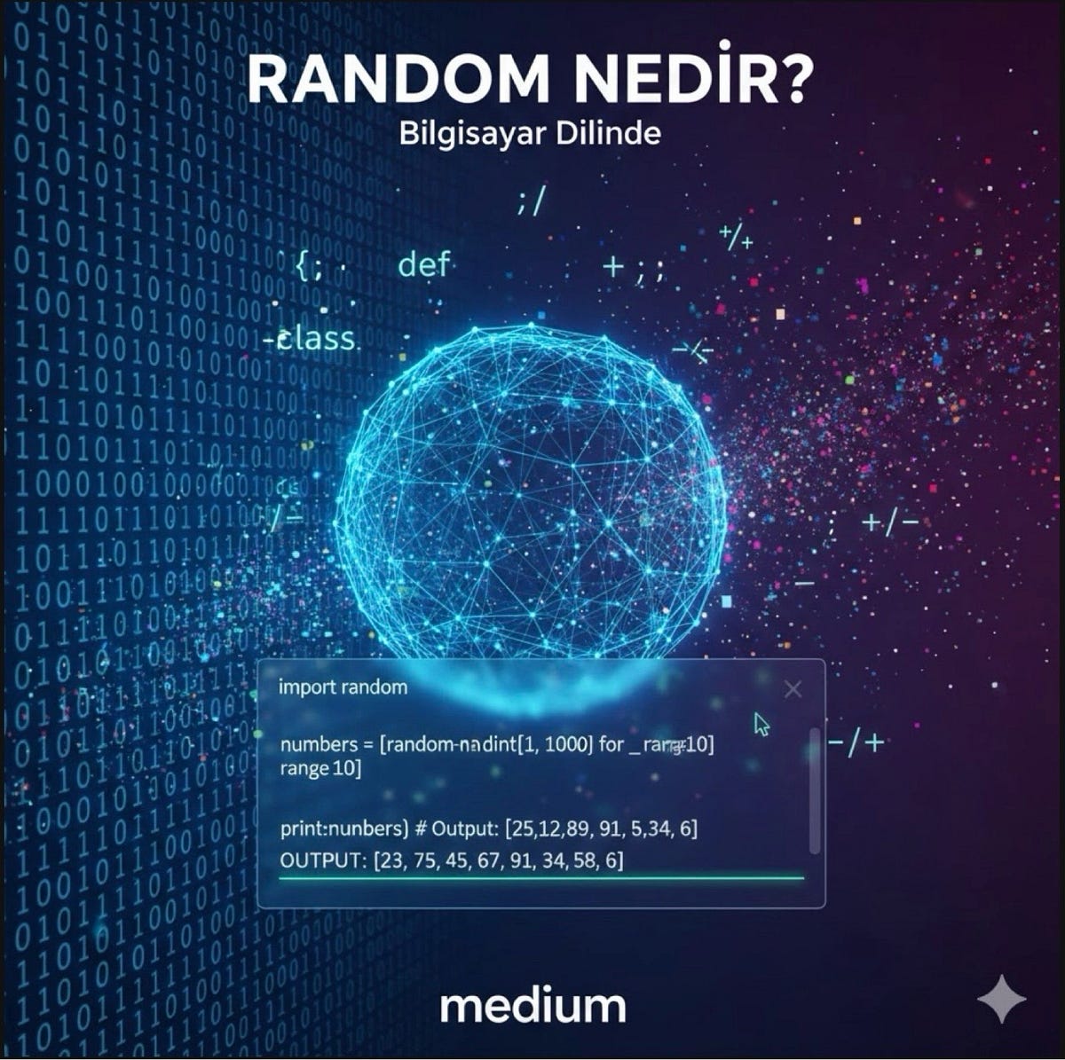 RANDOM?. Bir noktadan sonra random()… | by HSD RUMELİ | Jan, 2026 | Medium