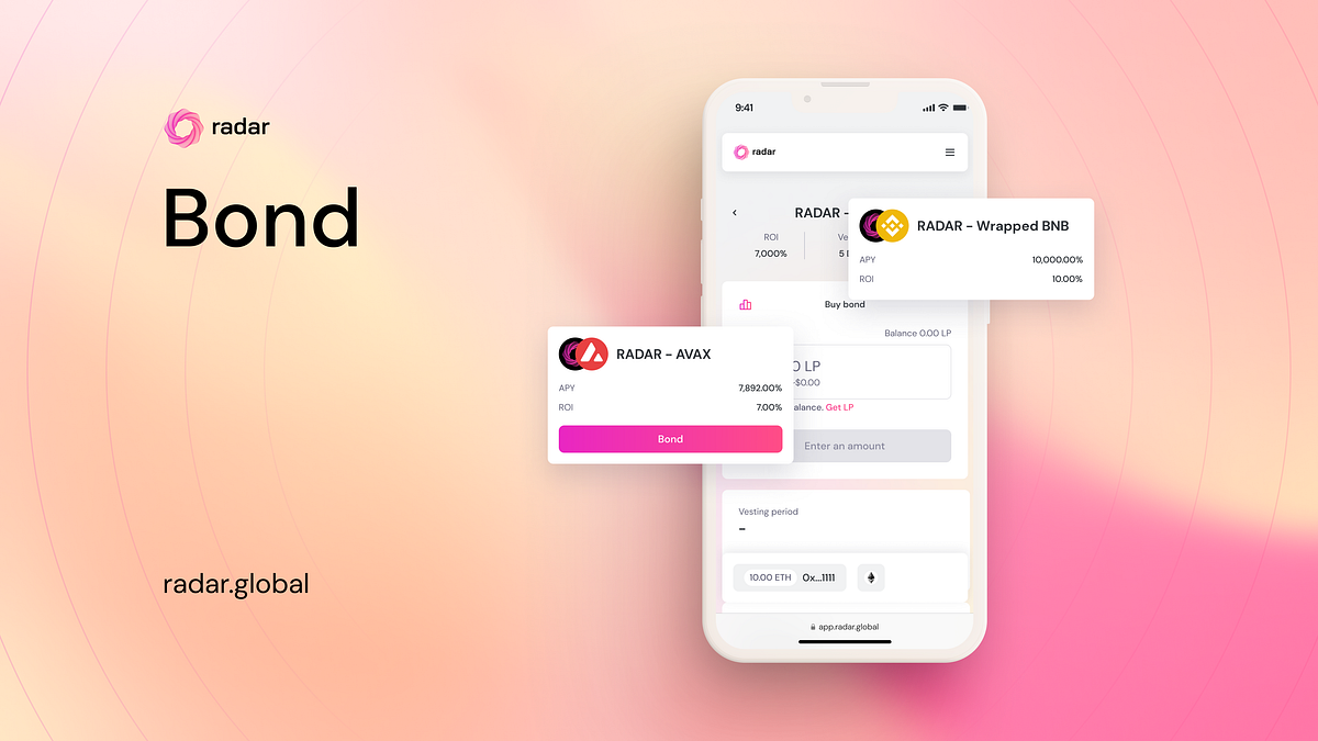 Radar Bonds Tutorial — How to buy DeFi bonds? | by Radar | Medium