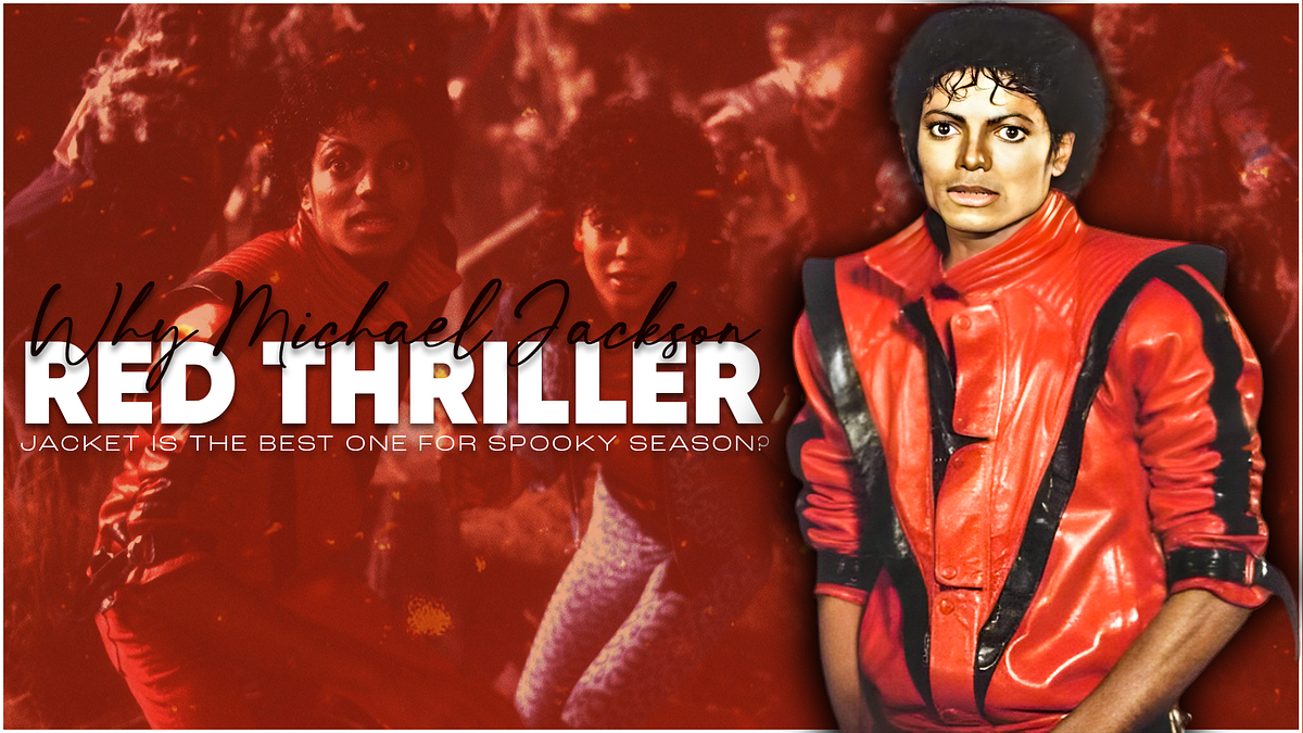 Michael Jackson Red Thriller Jacket | Medium