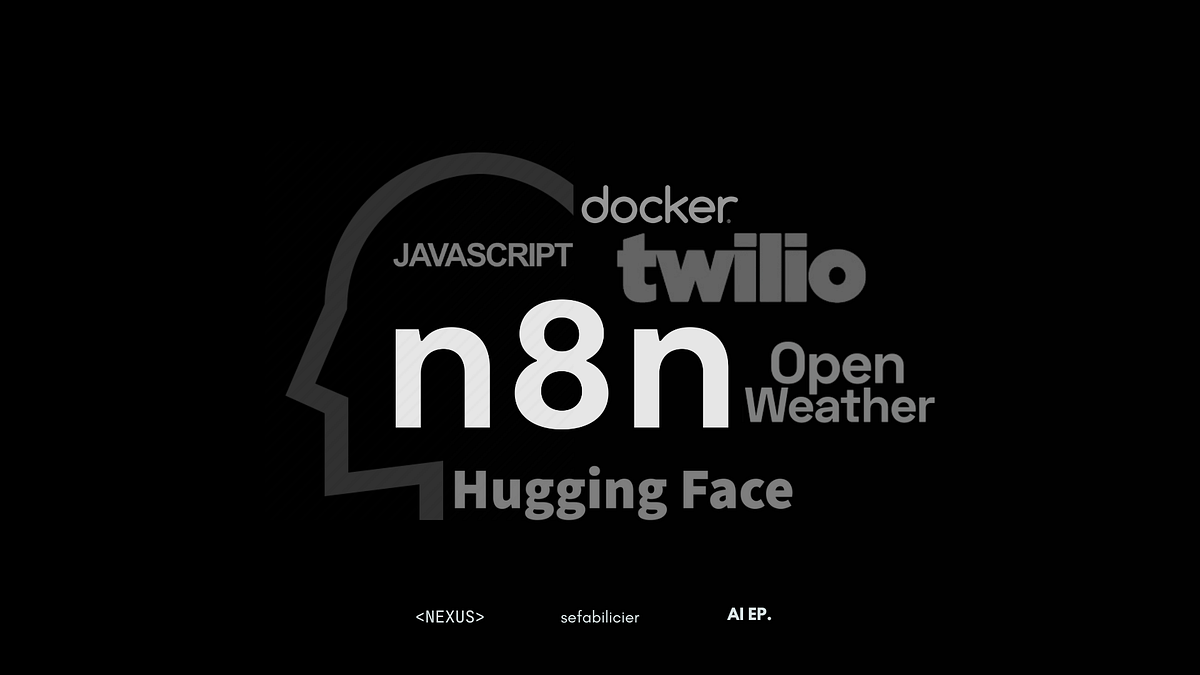 Let n8n AI Workflow Motivate You — Hugging Face LLM + OpenWeather + Docker + Twilio SMS ...