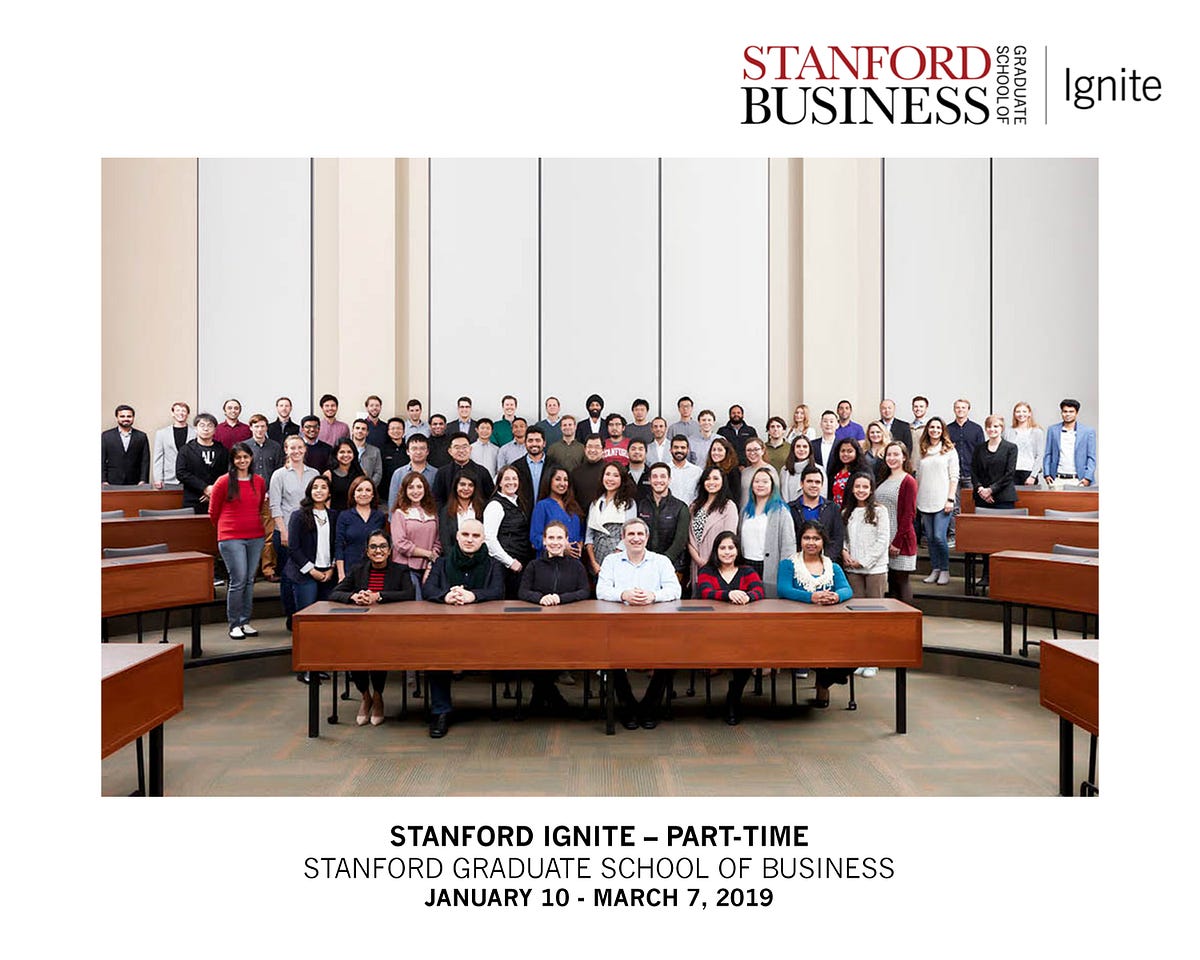 My Stanford Ignite story. I heard about the Stanford Ignite when… | by ...