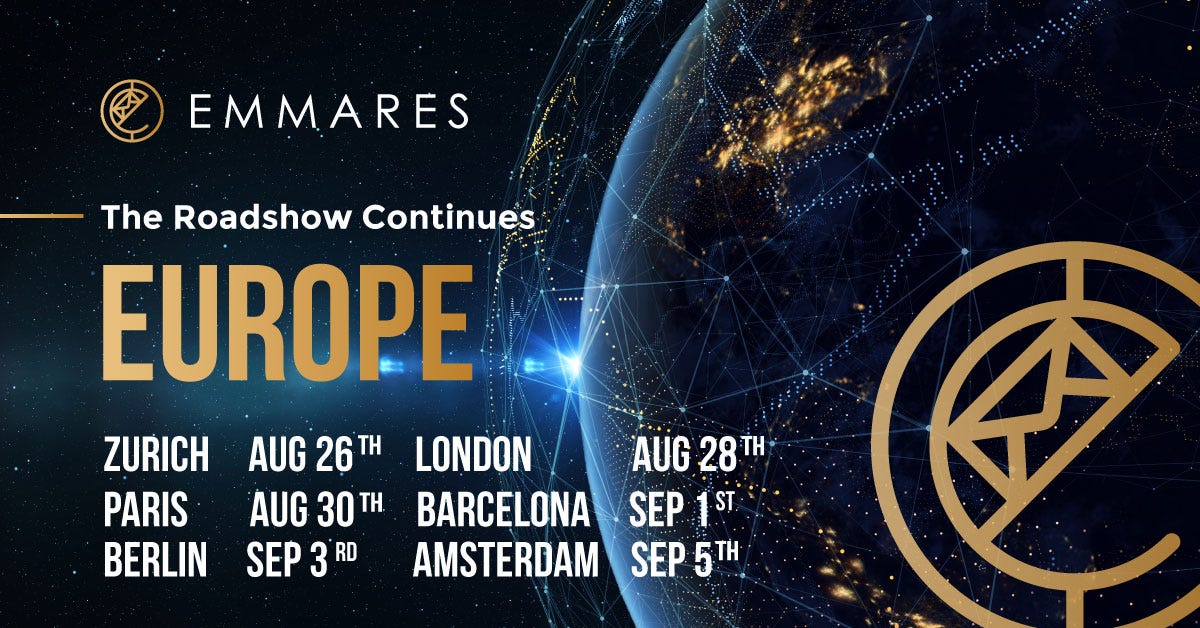 EUROPEAN TOUR — The Roadshow continues | by Taja Oremuž | EMMARES | Medium