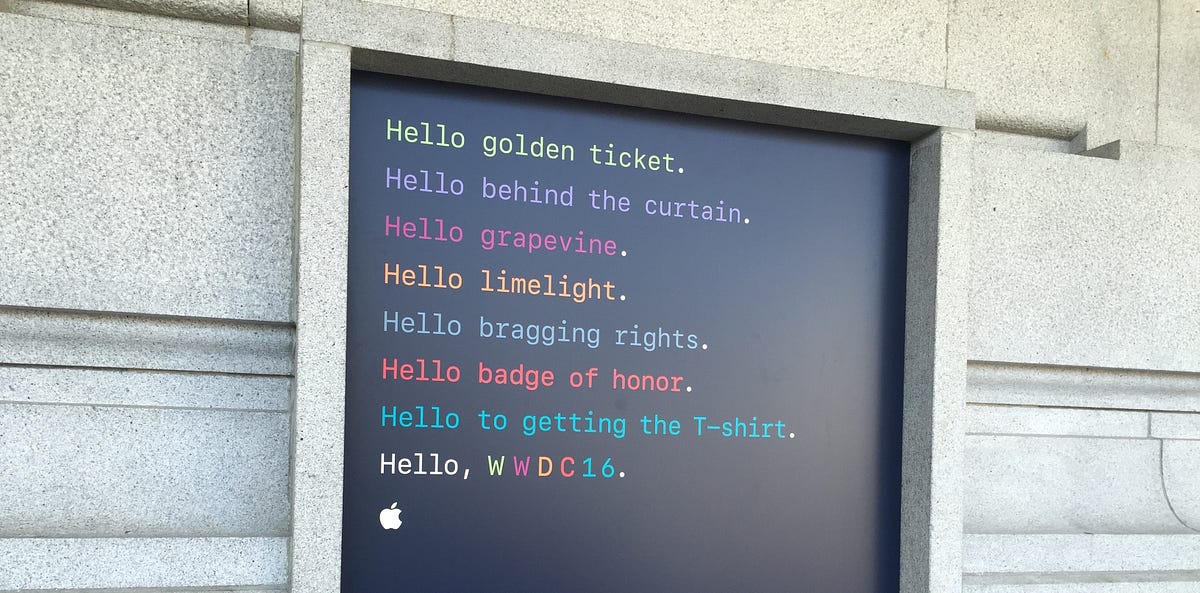 WWDC 2016 trip — recap. WWDC is behind us and now is a great… | by ...