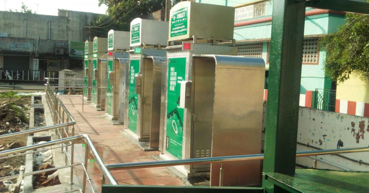 Automatic Self-Cleaning Public Toilet | by Saeidamjadi | Medium